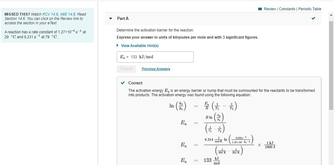 Solved Item 13 13 of 13 0.01 K1.27X10 4-1) MISSED THIS? | Chegg.com