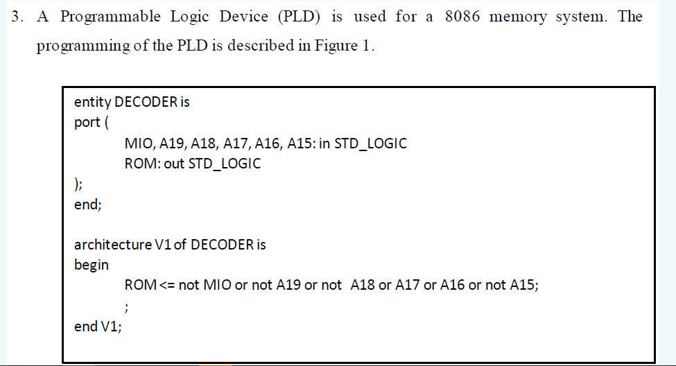 Solved 3. A Programmable Logic Device (PLD) is used for a | Chegg.com