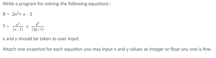 Solved needed: code copy/pasted from IDLE in PYTHON output | Chegg.com