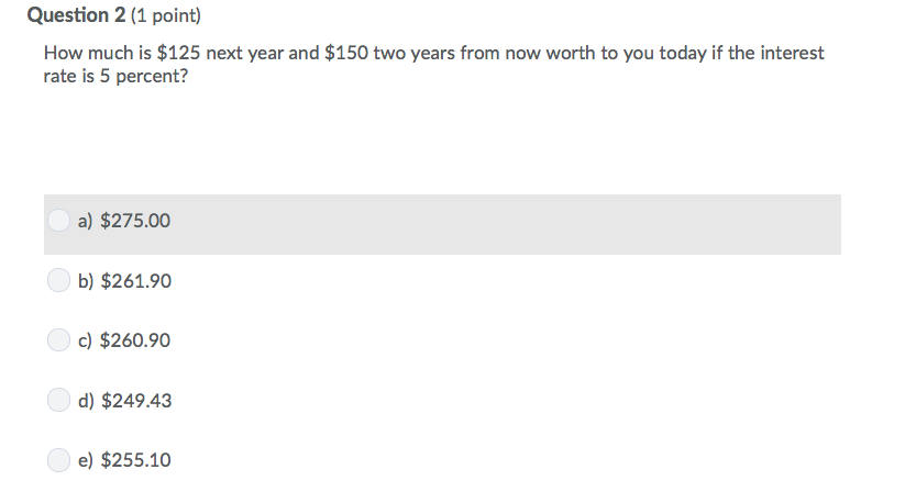 Solved Question 1 (1 point) Saved The nominal interest rate | Chegg.com