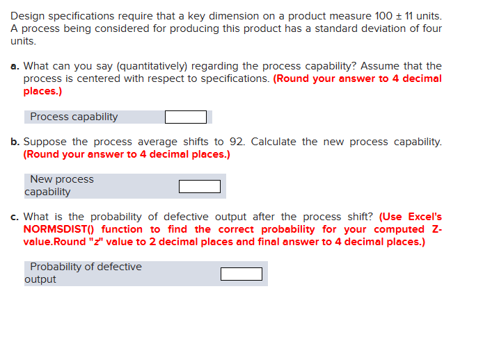 Solved Design specifications require that a key dimension on | Chegg.com