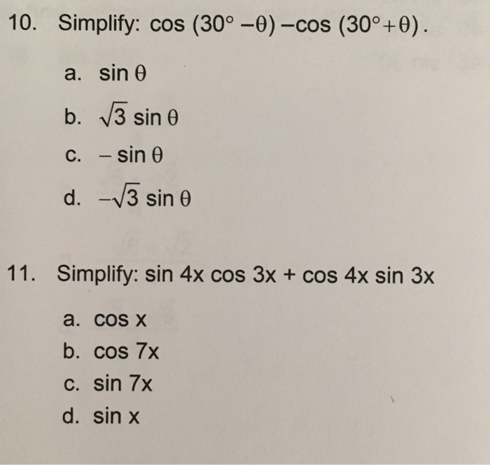 Solved 6. Given tan 24o+ tan 21o 1-tan 24 tan 21° , what is | Chegg.com