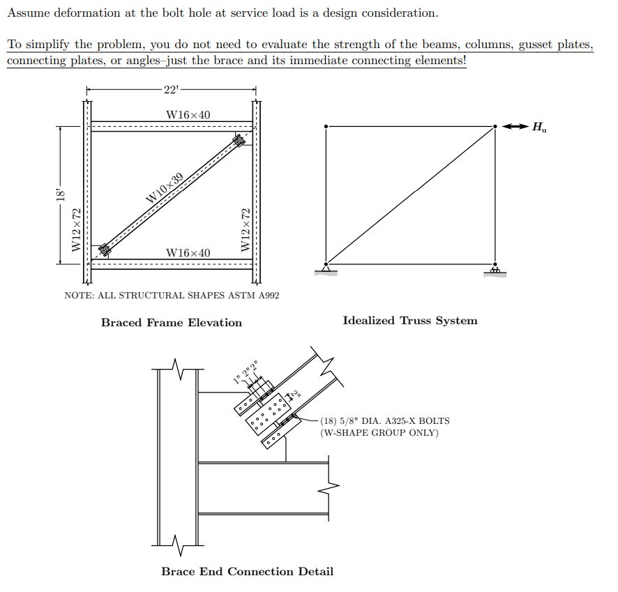Solved Objective: Utilize bolted connection limit state | Chegg.com