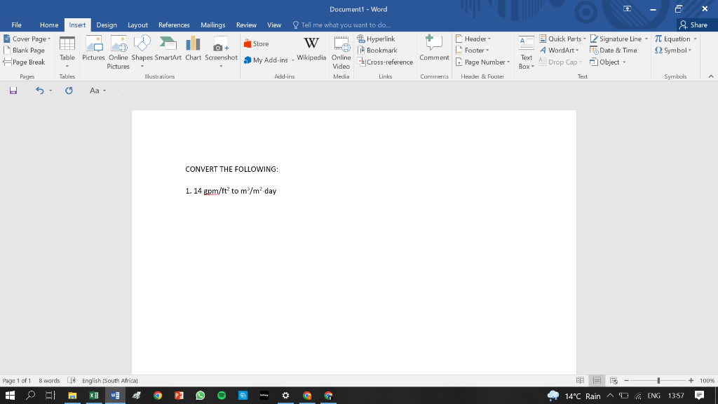 Solved Document1 - Word Home Insert Design Layout References | Chegg.com