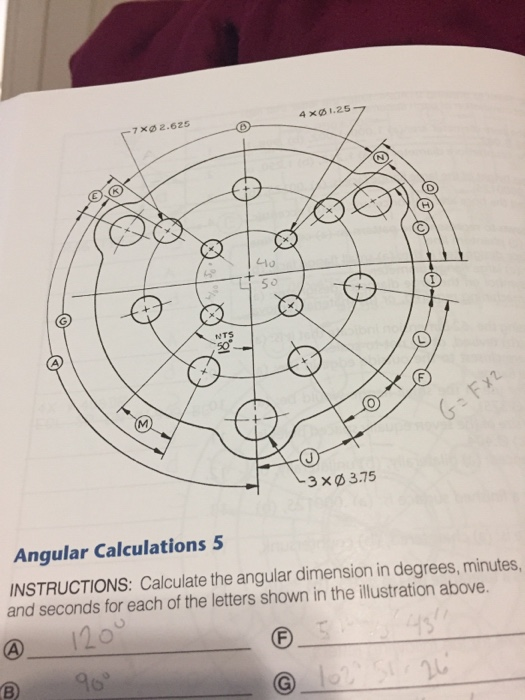 Solved 「7xd 2.625 5 3 x 0 3.75 Angular Calculations 5 | Chegg.com