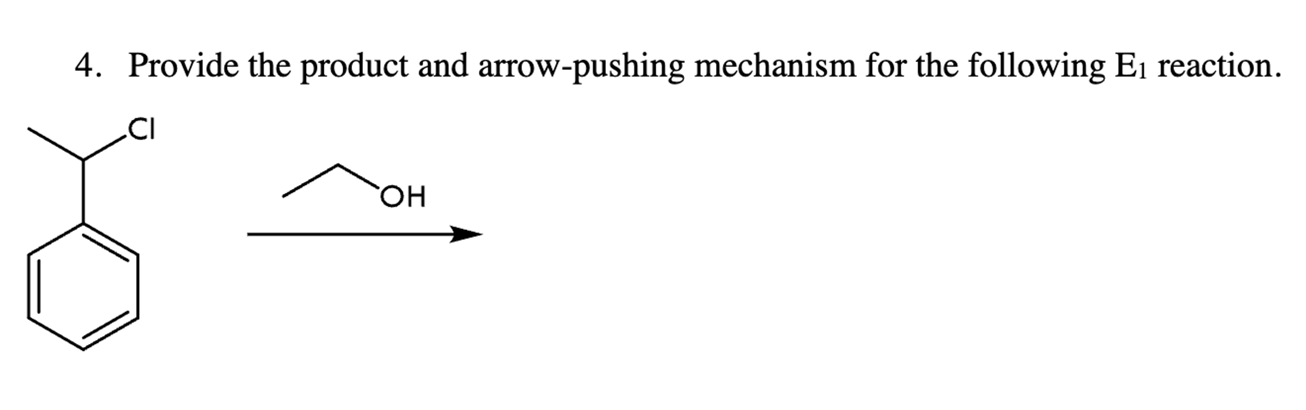 Solved Provide the product and arrow-pushing mechanism for | Chegg.com