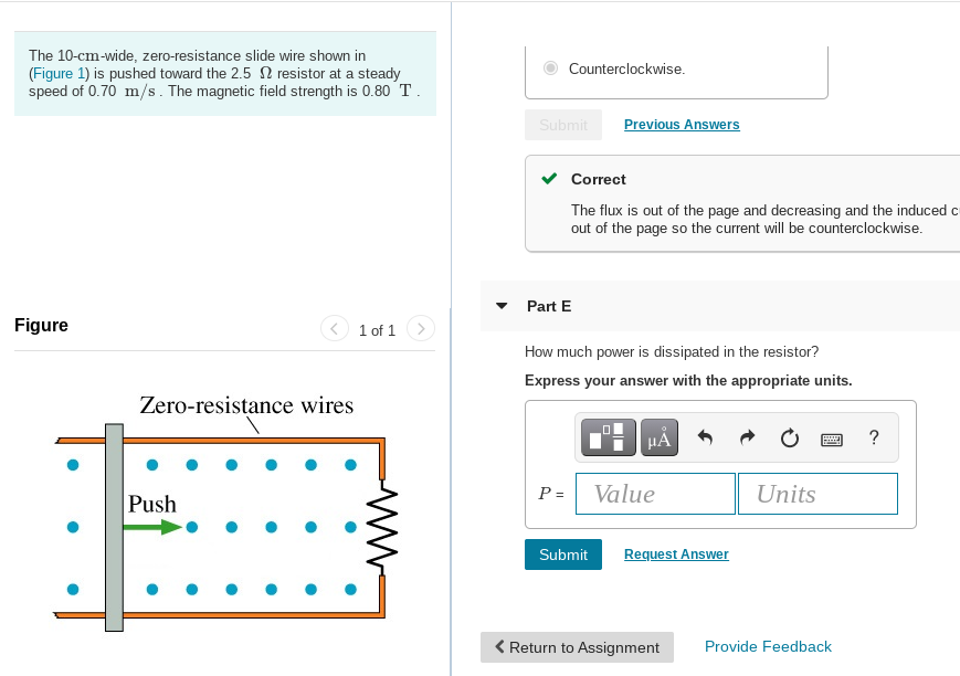 Solved The 10-cm-wide, zero-resistance slide wire shown in | Chegg.com