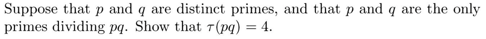 Solved Suppose that р and q are distinct primes, and that p | Chegg.com