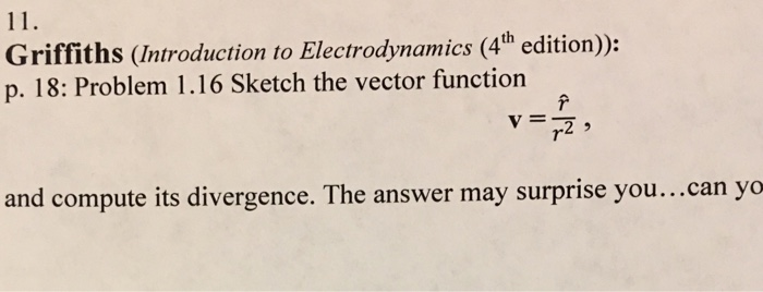 Solved riffiths (Introduction to Electrodynamics (4th | Chegg.com