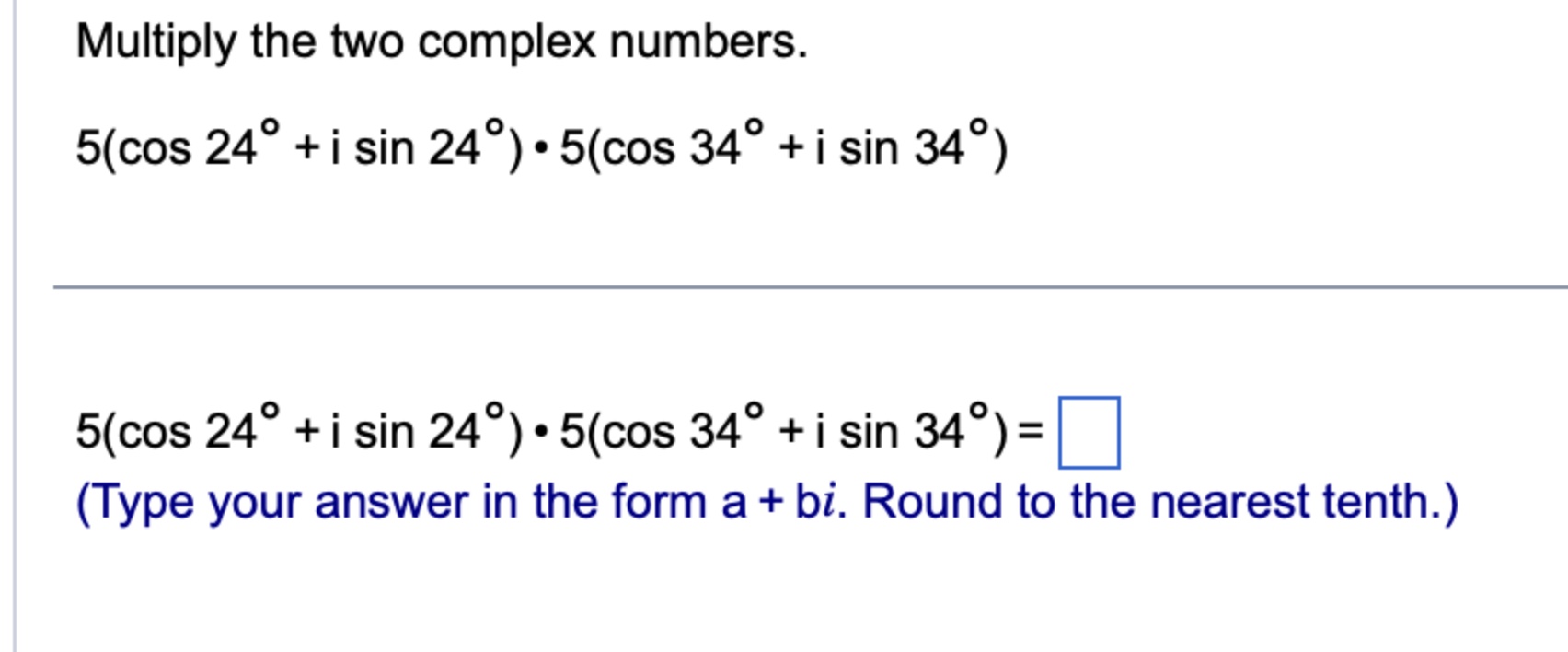 Multiply the two complex | Chegg.com