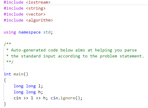 Solved You can change the programming language at the top | Chegg.com