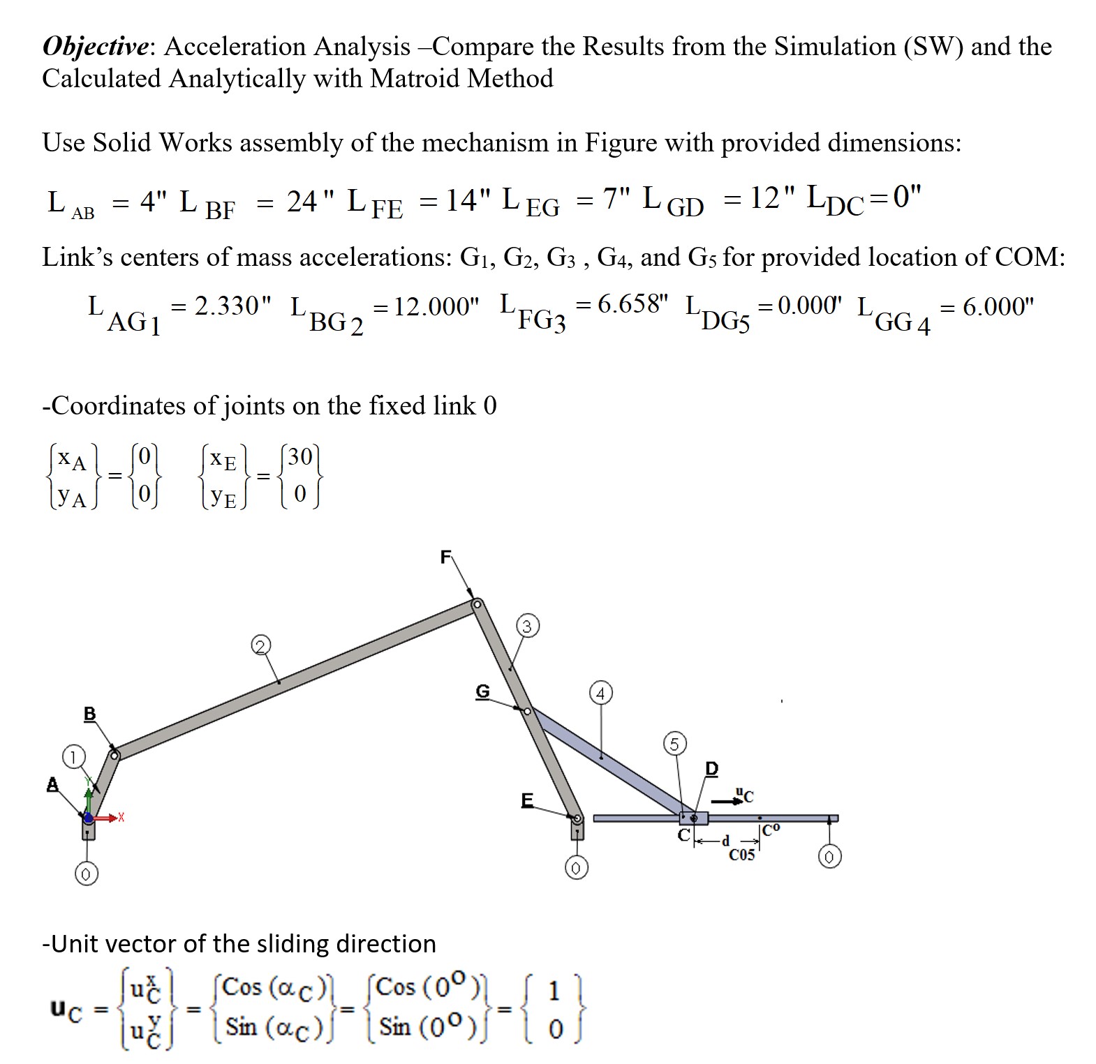 Solved Objective: Acceleration Analysis -Compare the Results | Chegg.com