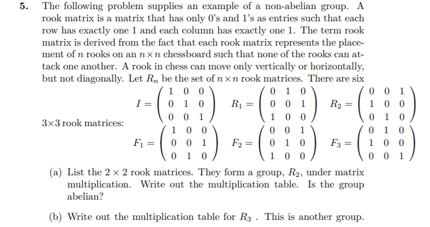 Solved The following problem supplies an example of a | Chegg.com