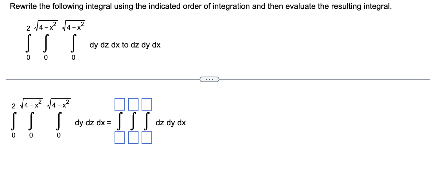 Solved Rewrite the following integral using the indicated | Chegg.com