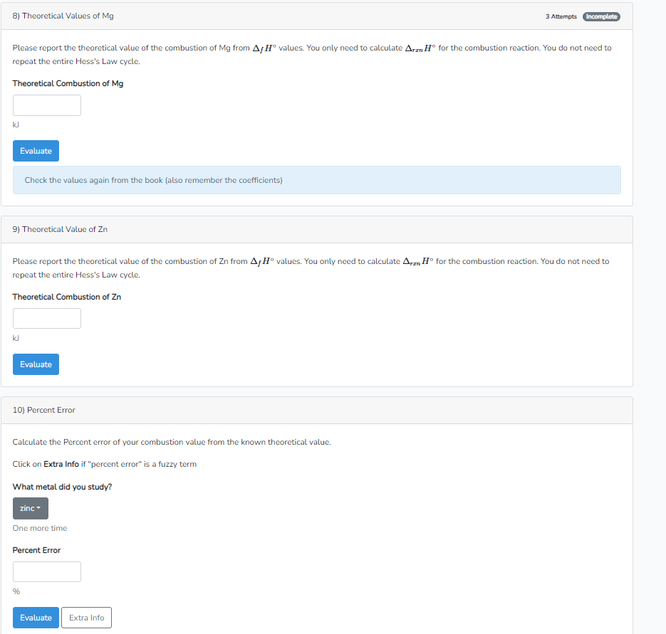Solved Theoretical Values of MgPlease report the theoretical | Chegg.com