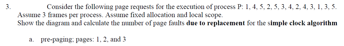 Solved Consider the following page requests for the | Chegg.com