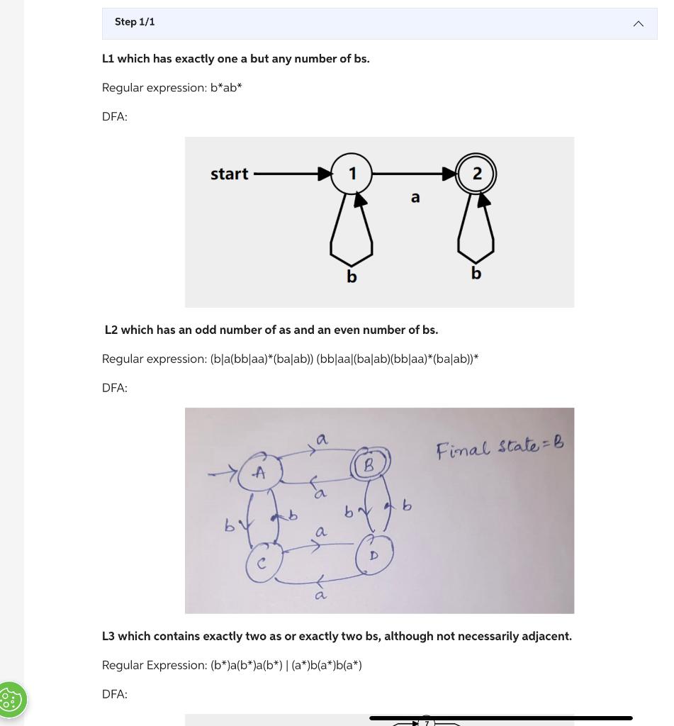 Solved Note: Construct a finite state automaton (FSA) that | Chegg.com