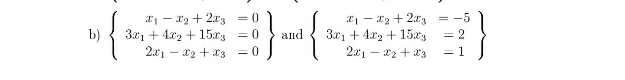 Solved Solve the corresponding homogeneous system and | Chegg.com