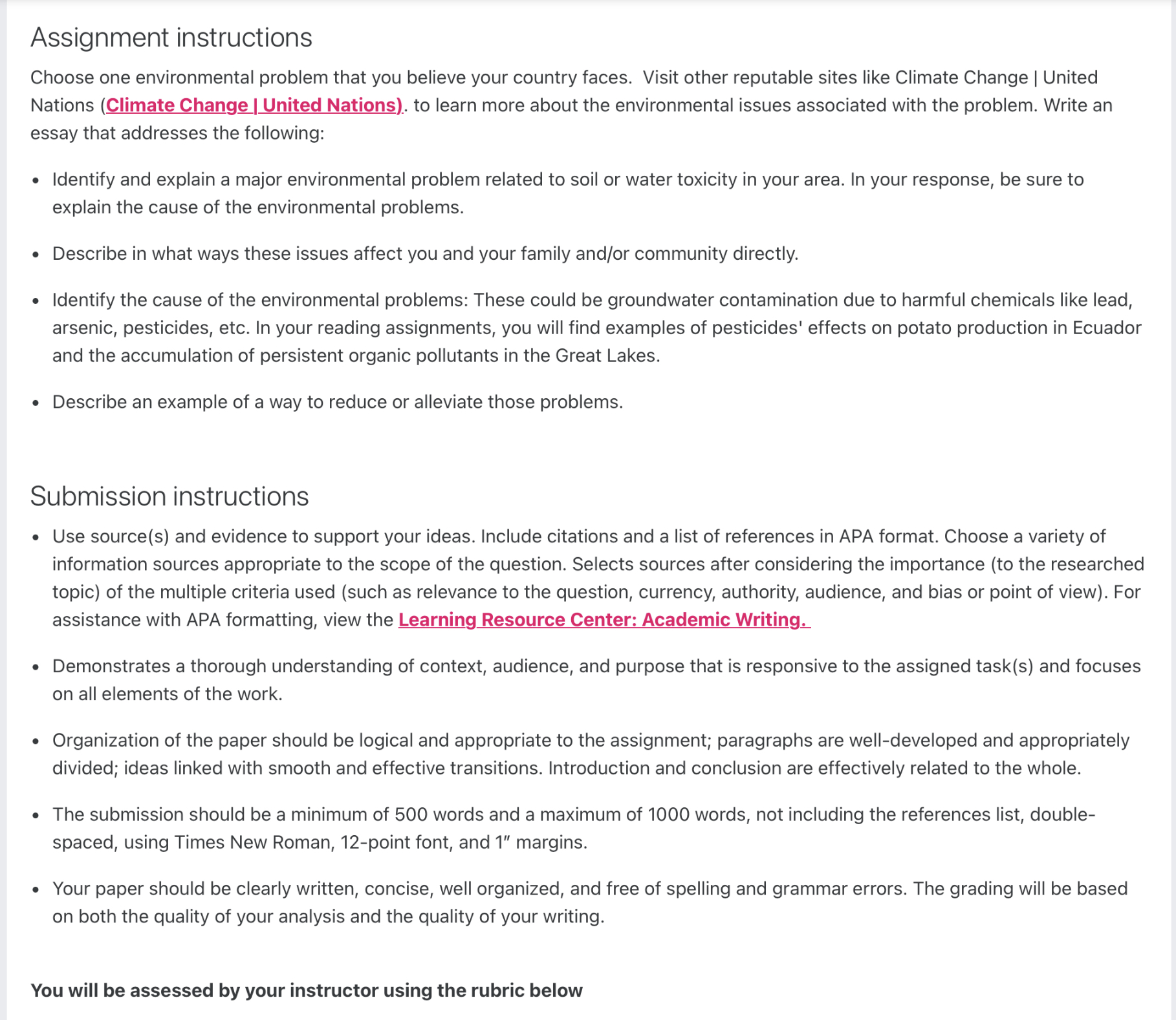 Solved Submission instructions - Use source(s) and evidence | Chegg.com