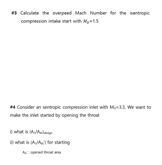 Solved #3 ﻿Calculate the overpeed Mach Number for the | Chegg.com