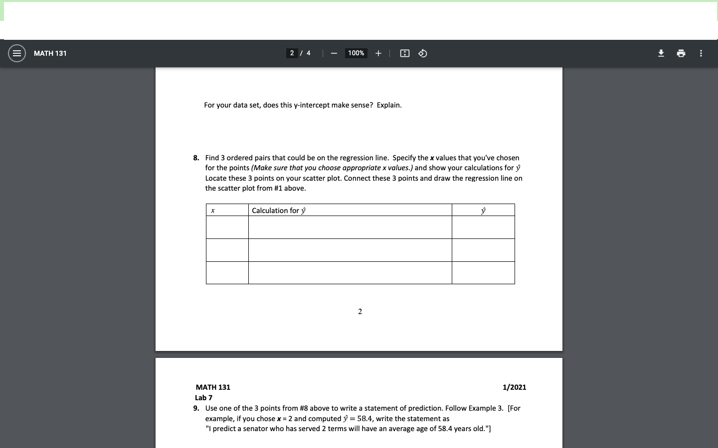 Hey, I need help completing this sheet. Lab 1 data | Chegg.com
