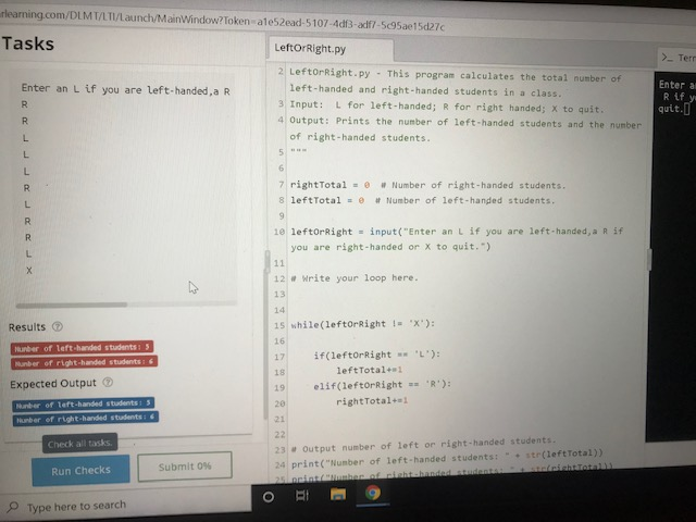 Solved In need of some assistance with a python code not | Chegg.com