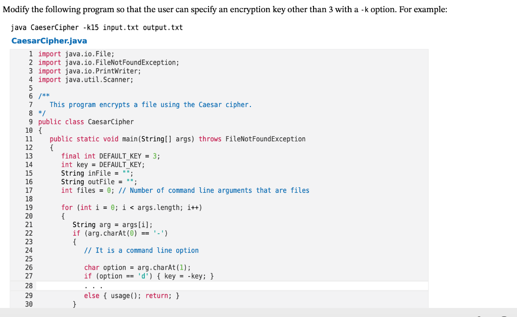 Solved Modify the following program so that the user can | Chegg.com