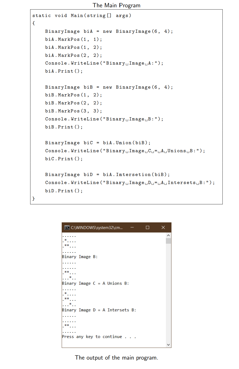 Solved Binary images are images where pixels are either 0 or | Chegg.com