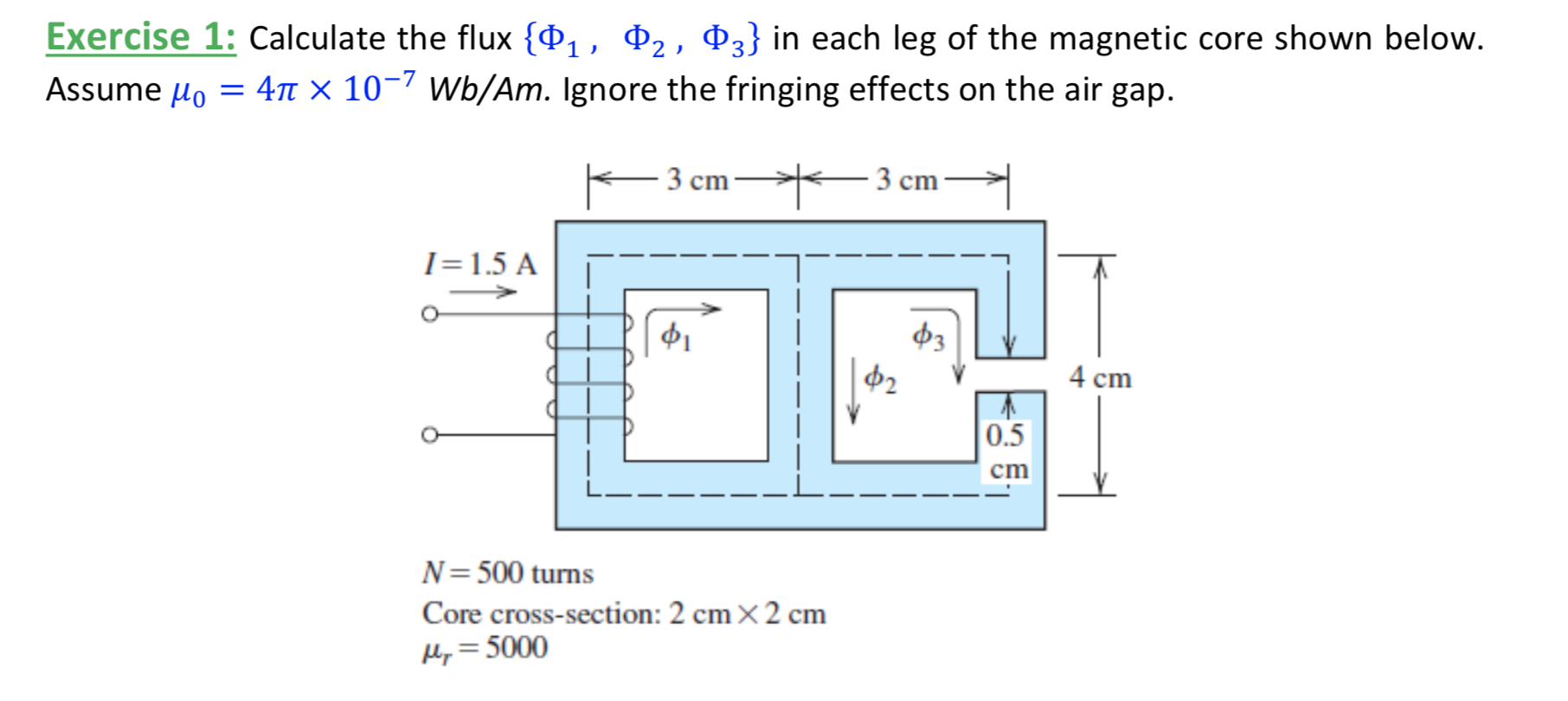 Solved Exercise 1: Calculate the flux {01, 02, 03} in each | Chegg.com