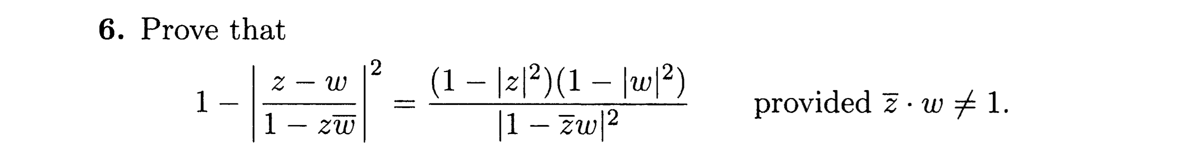 Solved 6. Prove that | Chegg.com