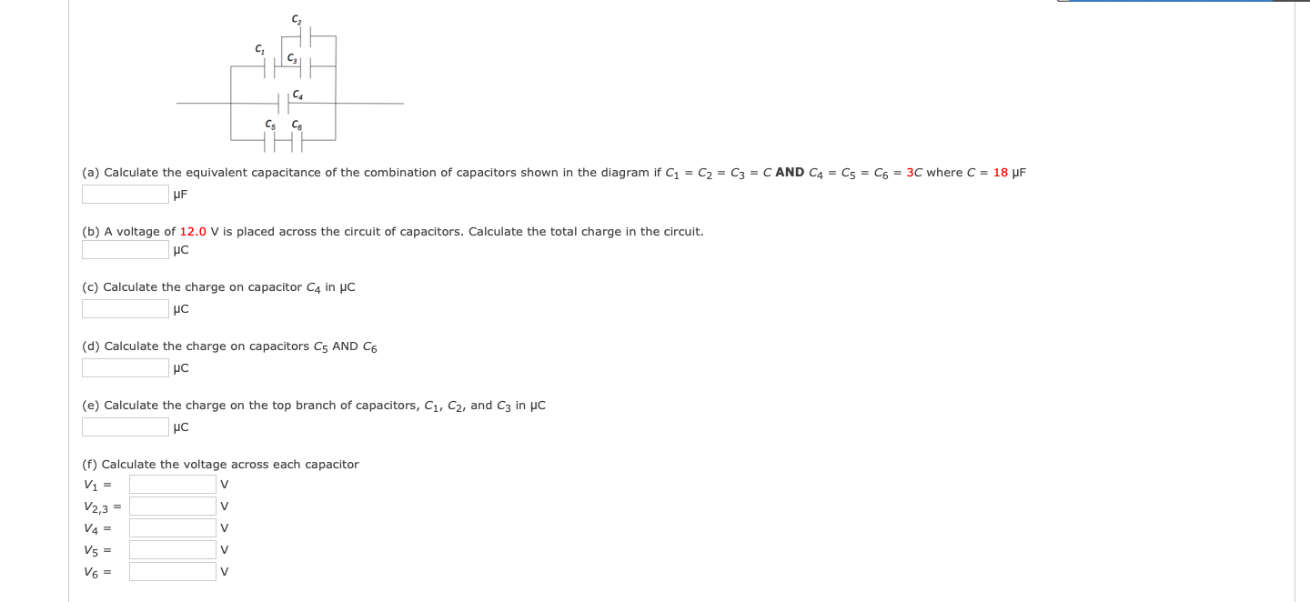 [Solved]: (a) Calculate the equivalent capacitance of the