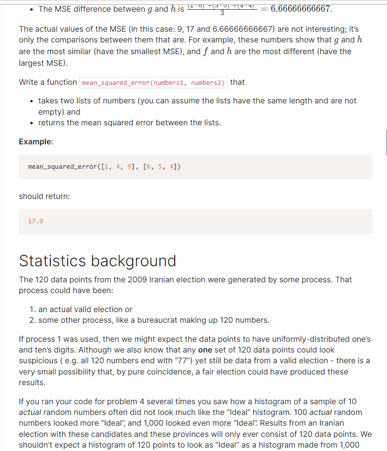 Solved Problem 3: Plot election data Write a function called | Chegg.com