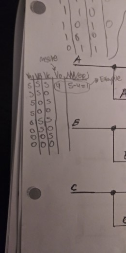 Solved programmable logic array looking for Vo. voltage for | Chegg.com