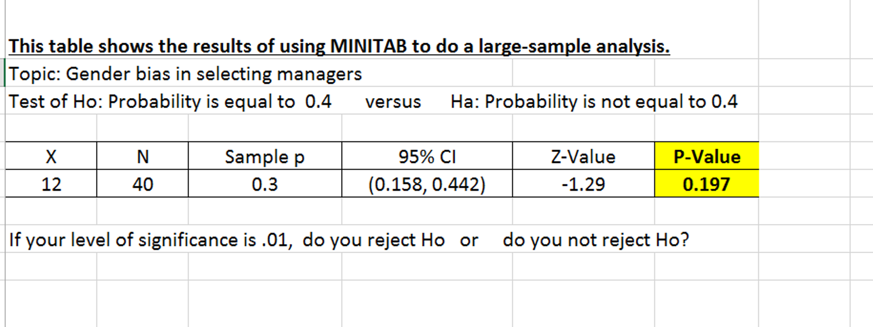 Solved a. Reject Ho because p-value is greater than the | Chegg.com