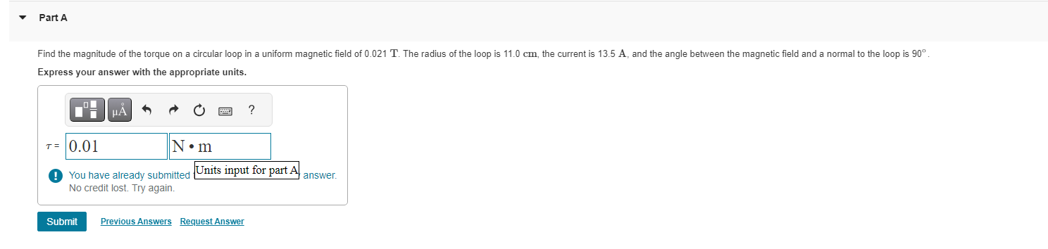 Solved Part AExpress your answer with the appropriate | Chegg.com