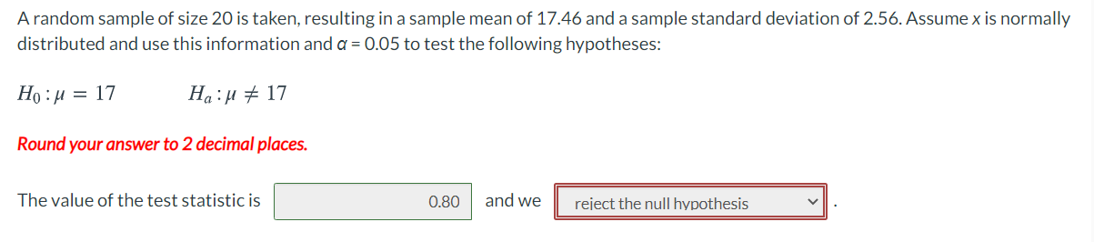 Solved Could you explain the situation when Ho is rejected | Chegg.com