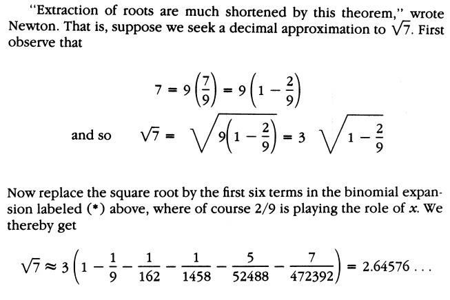 Solved Use the binomial theorem to find an approximation for | Chegg.com