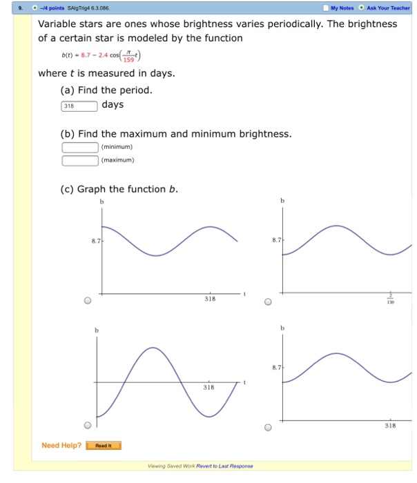 Solved Variable stars are ones whose brightness varies | Chegg.com