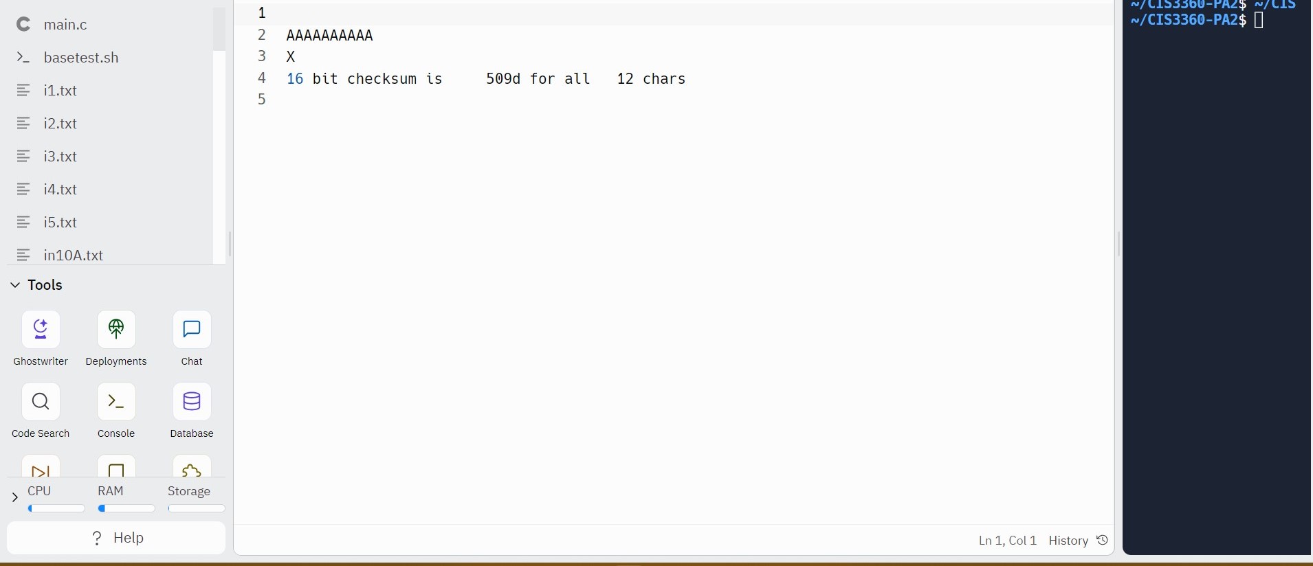 How is the professor getting the outputs: checksum | Chegg.com