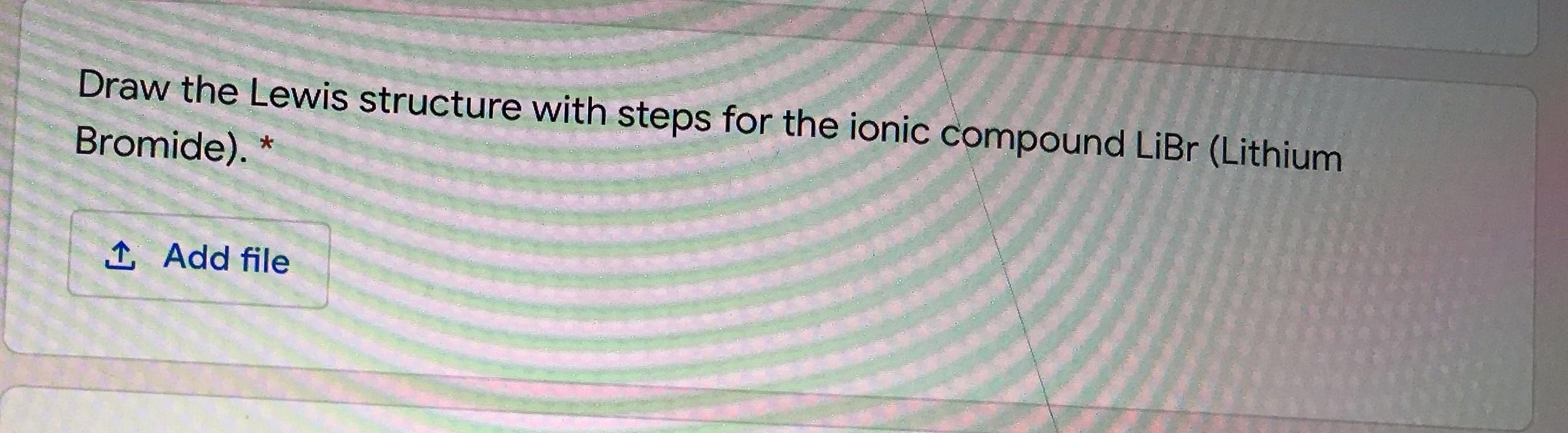 Solved Draw the Lewis structure with steps for the ionic | Chegg.com