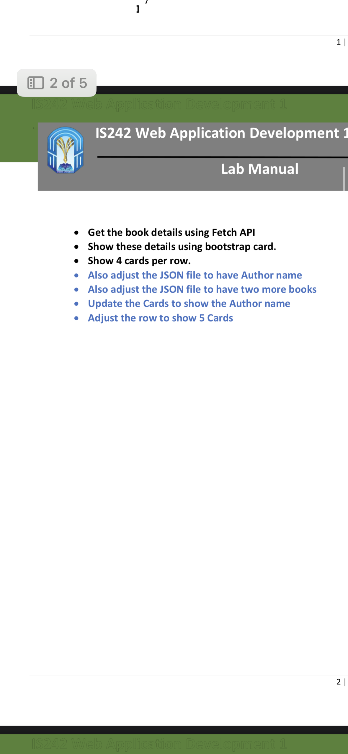Solved Part 1: Implement the catalog page as shown below: - | Chegg.com