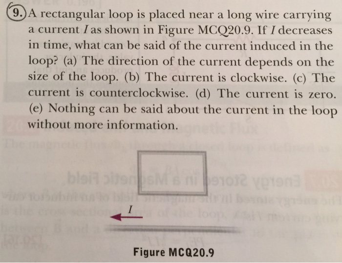 Solved A rectangular loop is placed near a long wire | Chegg.com