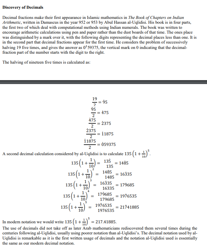 Solved Subject: Math Across the Ages (Arabic | Chegg.com