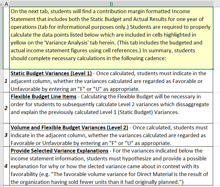 Solved Selected Variance Explanations Required: Of course | Chegg.com