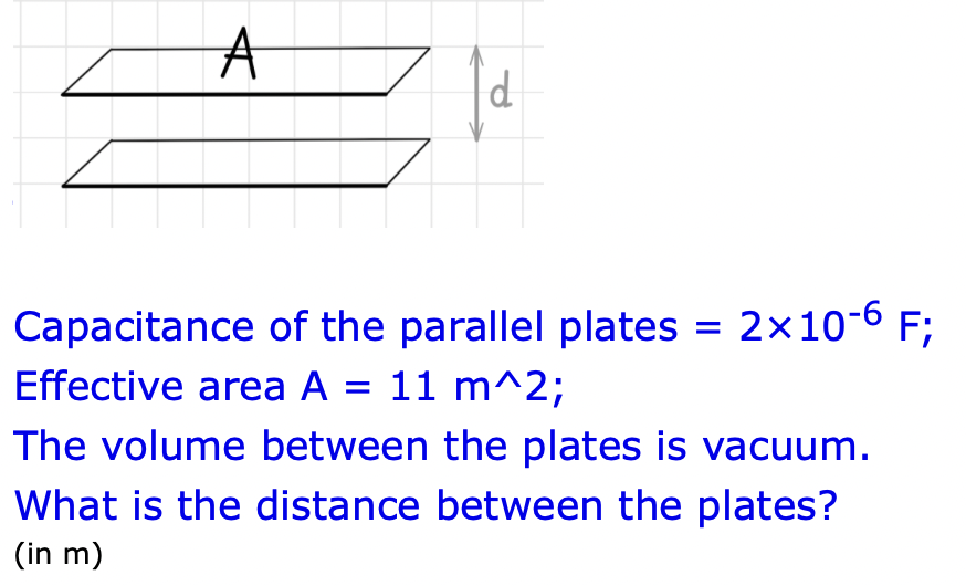 Solved Capacitance of the parallel plates =2×10-6F;Effective | Chegg.com