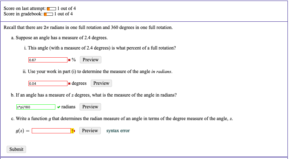 Solved Score on last attempt:0 out of 2 Score in gradebook0 | Chegg.com