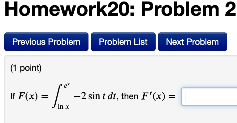 Solved Homework20: Problem 2 Previous Problem Problem List | Chegg.com