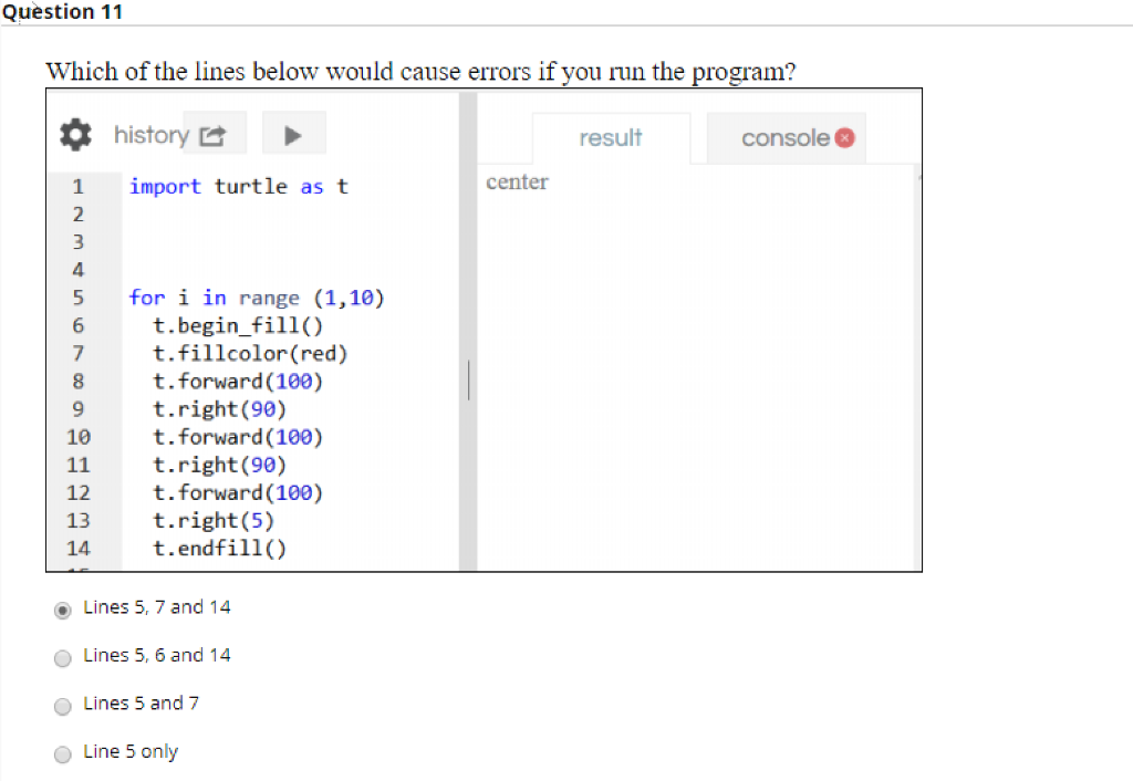 Solved Question 9 What is a Computational Thinking core | Chegg.com