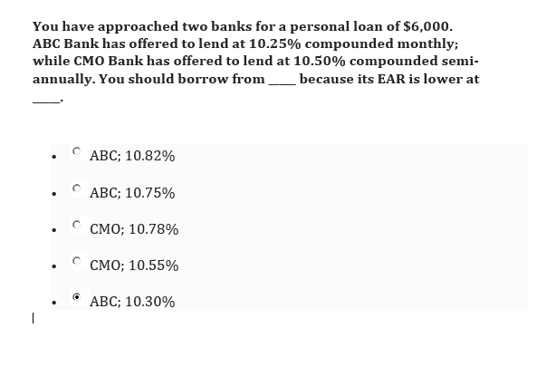 Solved You have approached two banks for a personal loan of | Chegg.com