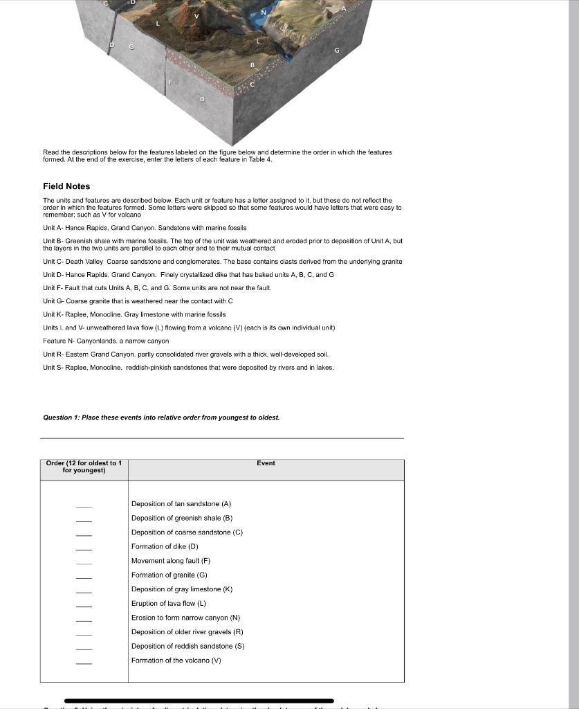 Solved Assignment: The Dating of Rocks, Fossils, and | Chegg.com